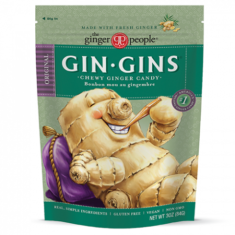 GIN GINS® Original Ginger Chews - The Ginger People US