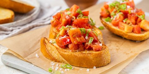 Ginger Buttered Tomatoes by The Ginger People