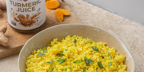Coconut Turmeric Rice - The Ginger People